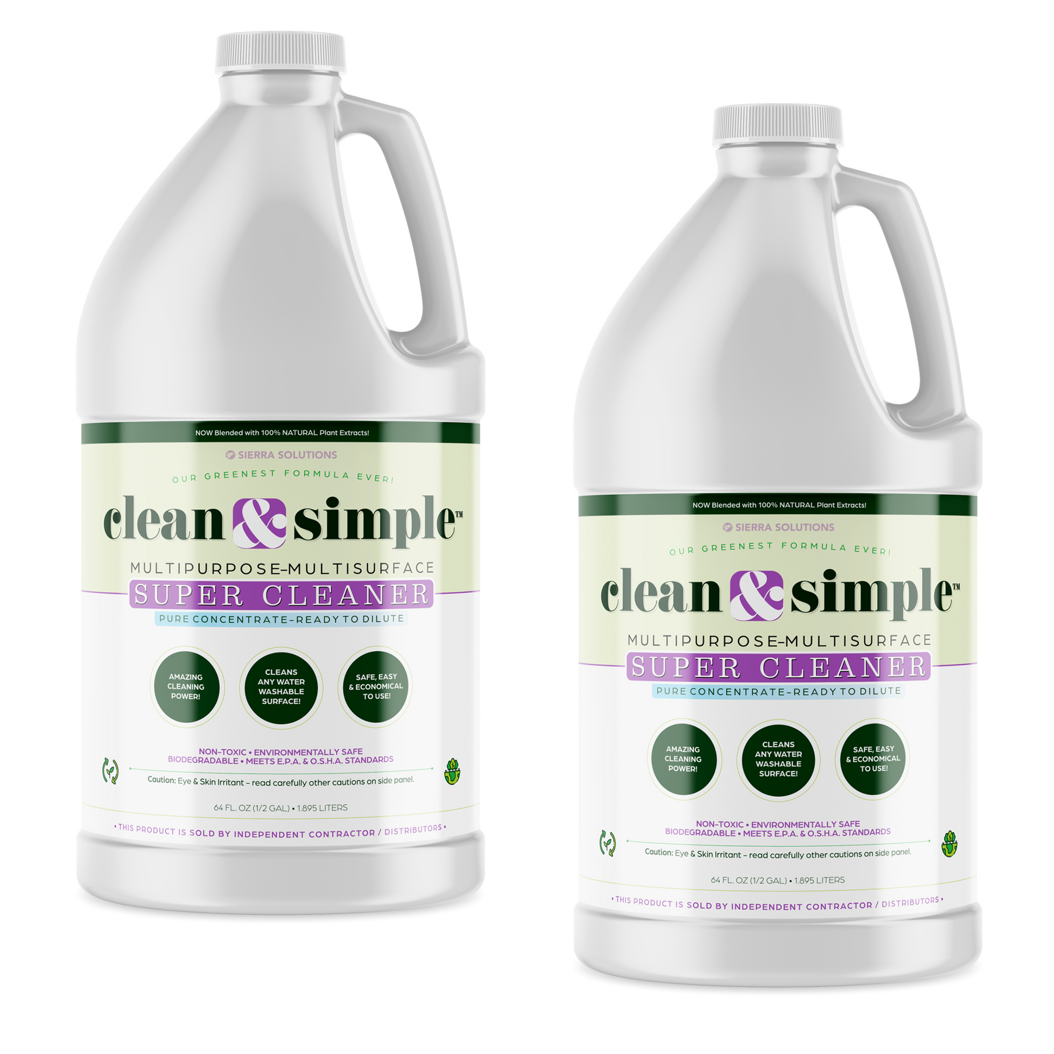 clean & simple™ SUPER CLEANER concentrate – Sierra Solutions